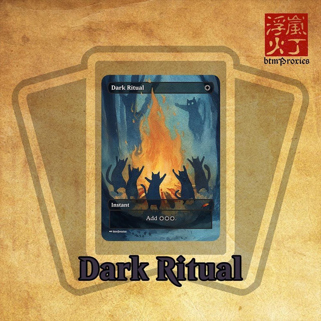 Cat Dark Ritual Proxy - Etsy