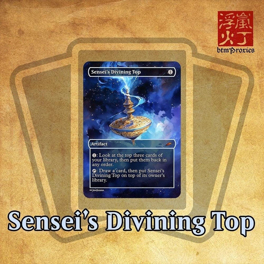 Sensei's Divining Top Proxy - Etsy