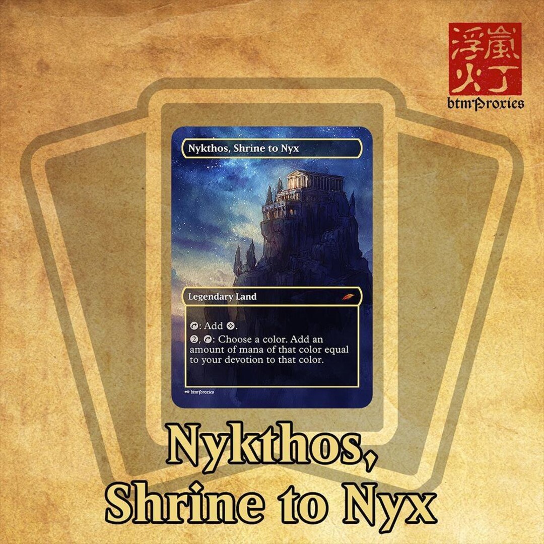 Nykthos, Shrine to Nyx Proxy - Etsy