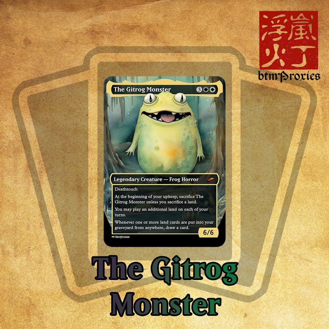 The Gitrog Monster Proxy - Etsy