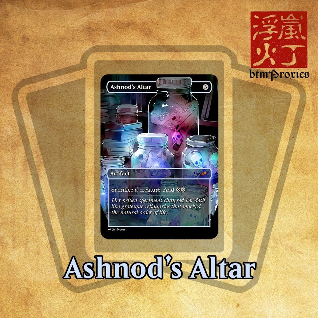 MTG Ashnod's Altar Proxy - Etsy