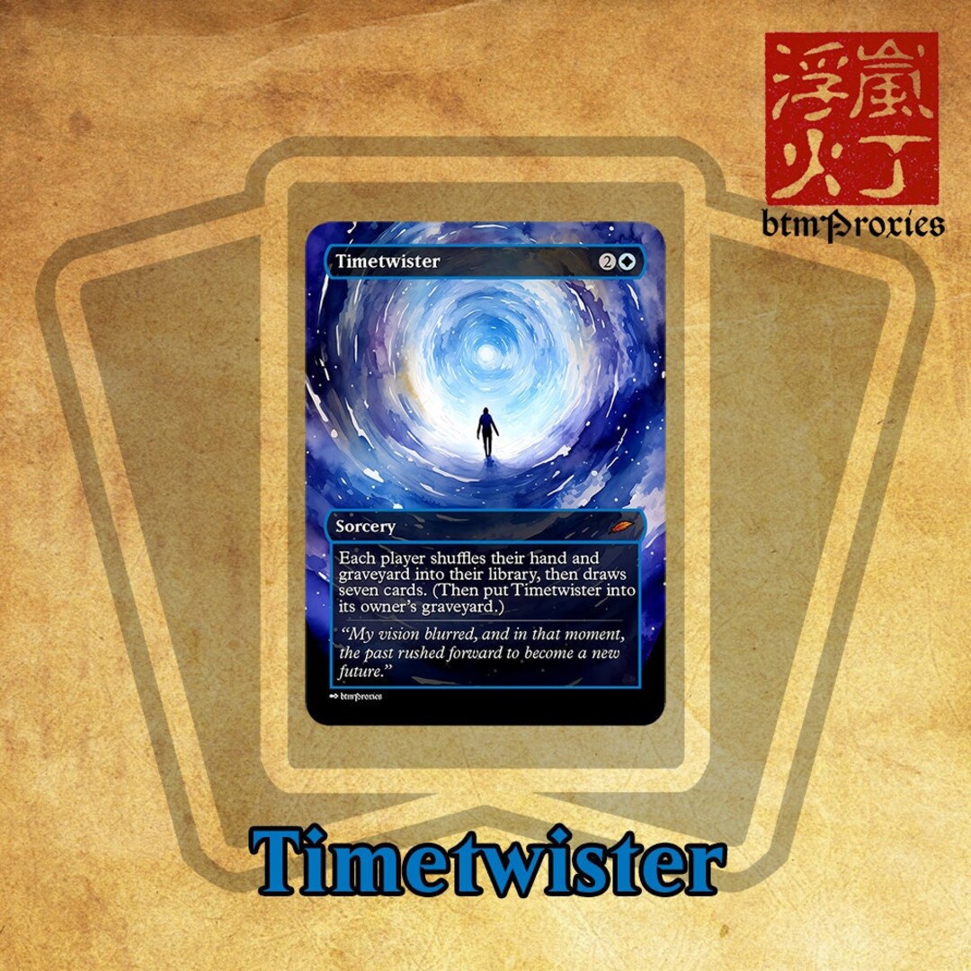 Timetwister Proxy Card - Etsy