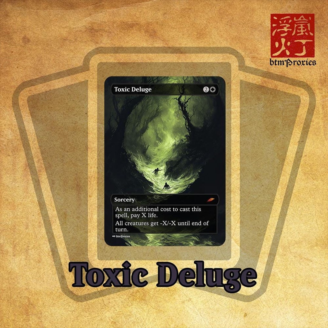 Toxic Deluge Proxy - Etsy