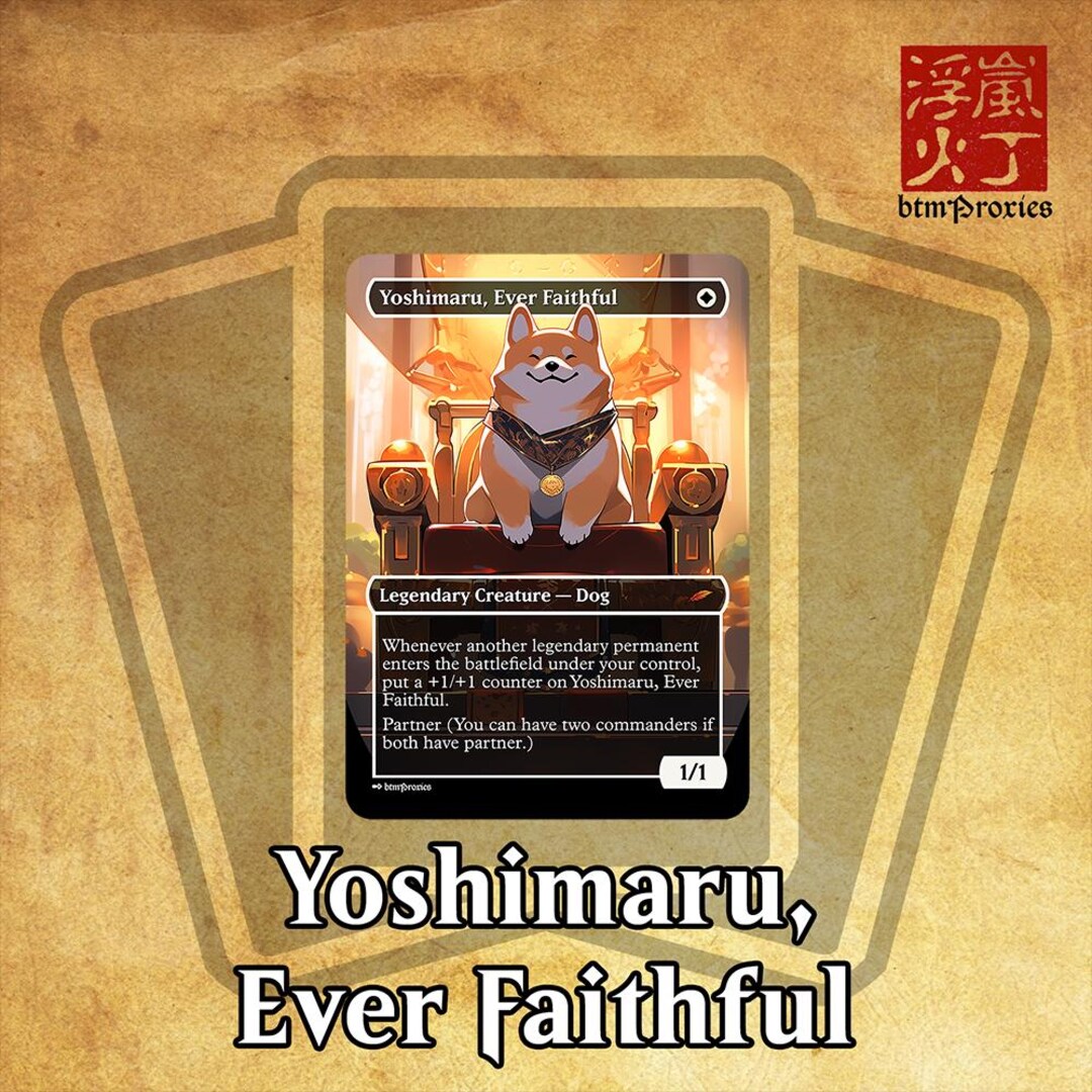 Yoshimaru, Ever Faithful Proxy - Etsy