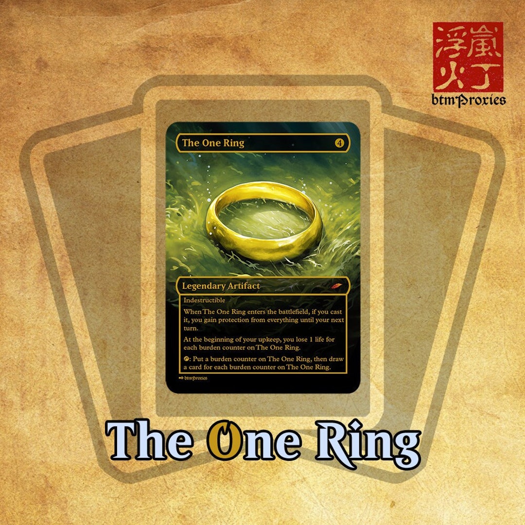 The One Ring Proxy - Etsy