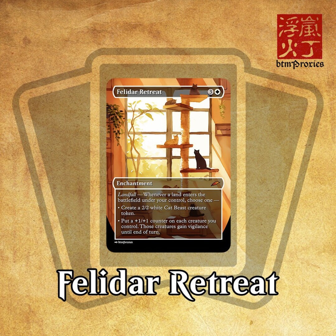 Felidar Retreat Proxy - Etsy