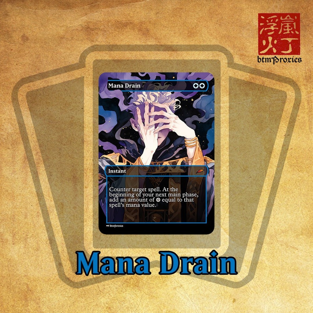 Mana Drain Proxy - Etsy