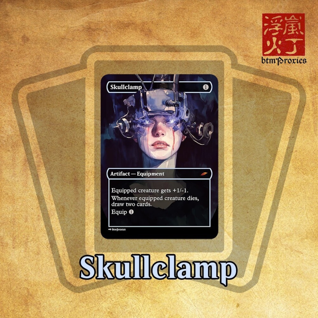 Skullclamp Proxy Card - Etsy