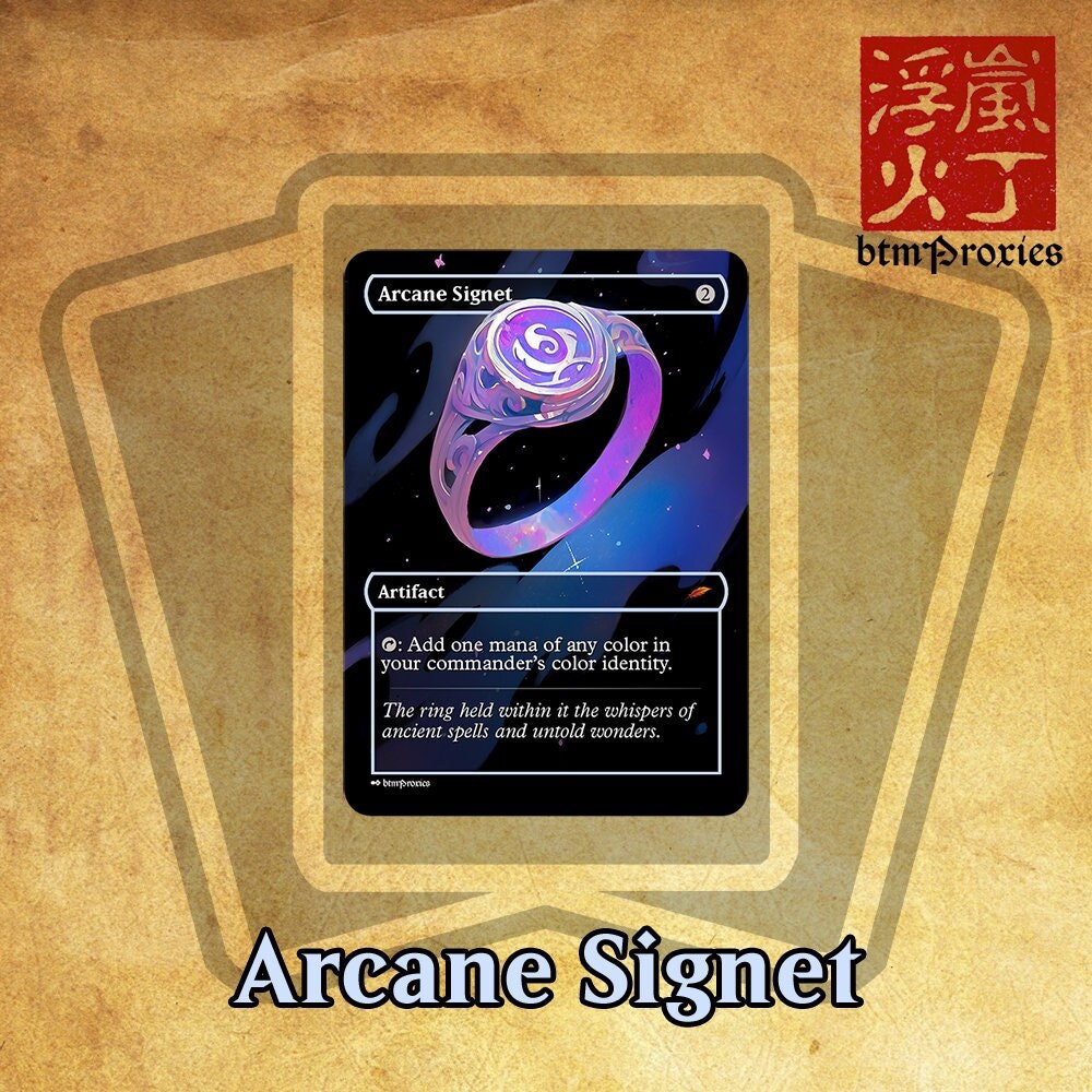 MTG Arcane Signet Proxy - Etsy