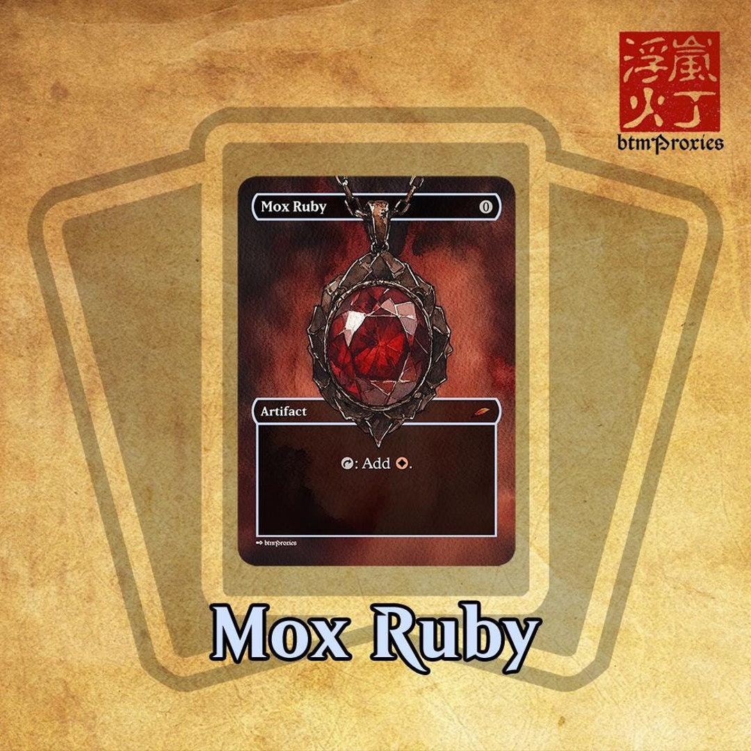 Mox Ruby Proxy - Etsy