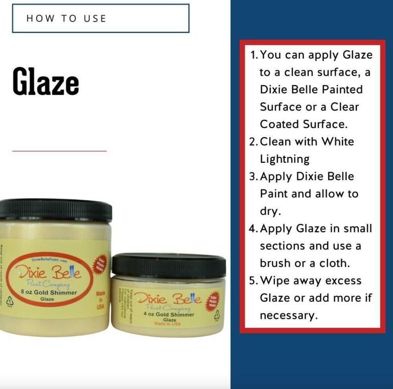 Dixie Belle Paint Glazes - All 8 Colors - Etsy