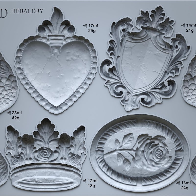 Baroque Mold - Etsy