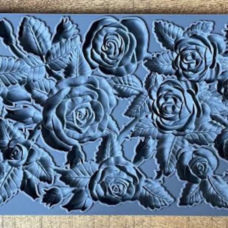Silicone Rose Mold - Etsy