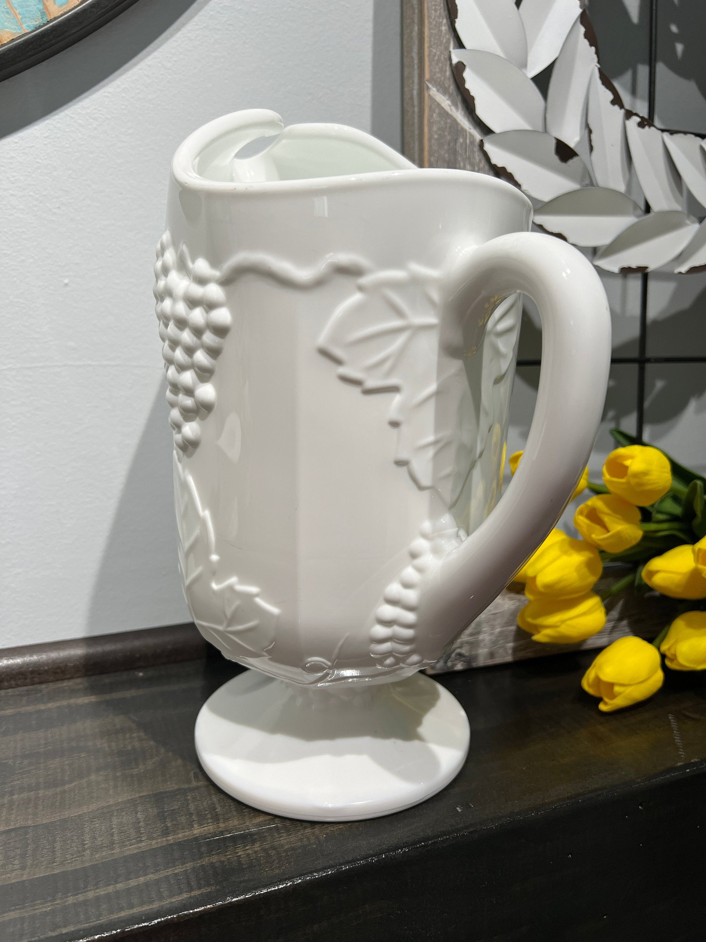 Indiana Glass Colony Lancaster Pitcher - Etsy