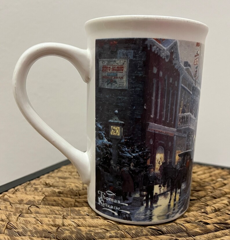 Thomas Kinkade Mug - Etsy