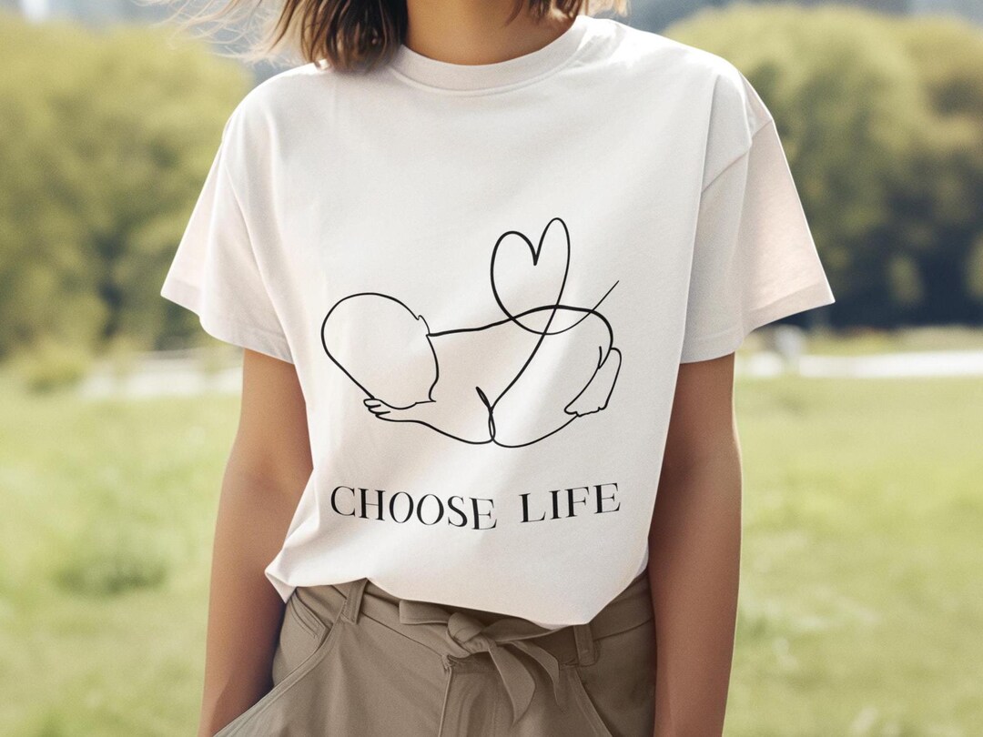 Choose Life, Pro Life Shirt, Human Rights Crewneck, Christian T-shirt ...