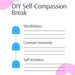 Self-compassion Handout and Activity - Etsy