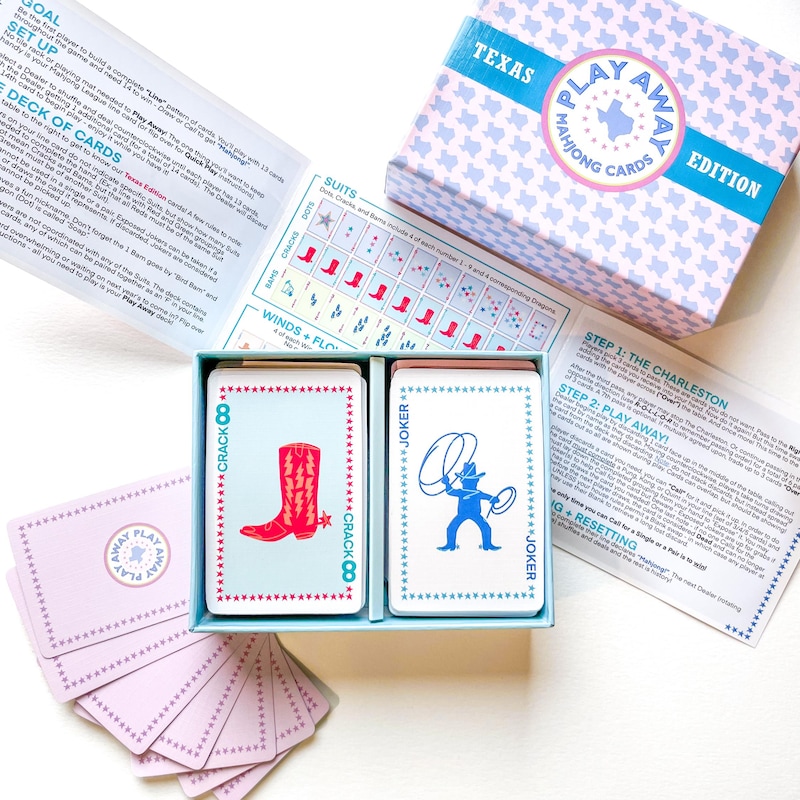 Travel Theme Mahjong Set - Etsy