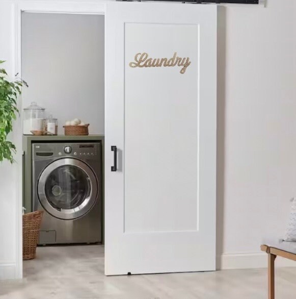 Laundry Sign Laundry Bling Sign for Door Laundry Room Door Sign ...
