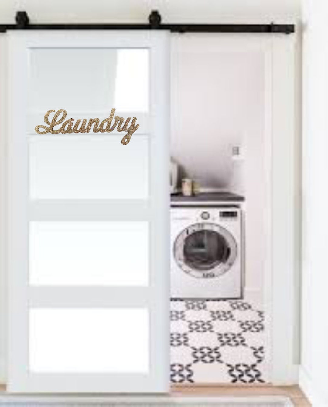 Laundry Sign Laundry Bling Sign for Door Laundry Room Door Sign ...