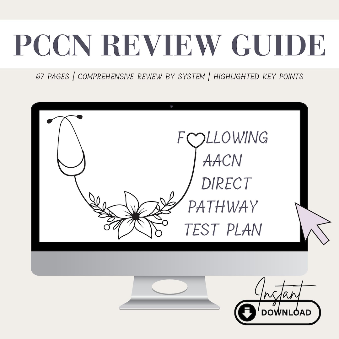 PCCN Review, PCU Pocket Guide - Etsy