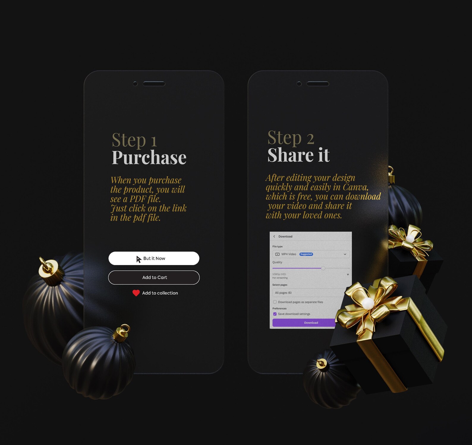 Wedding Video Invitation Template, Animated Wedding Invitation, Details ...