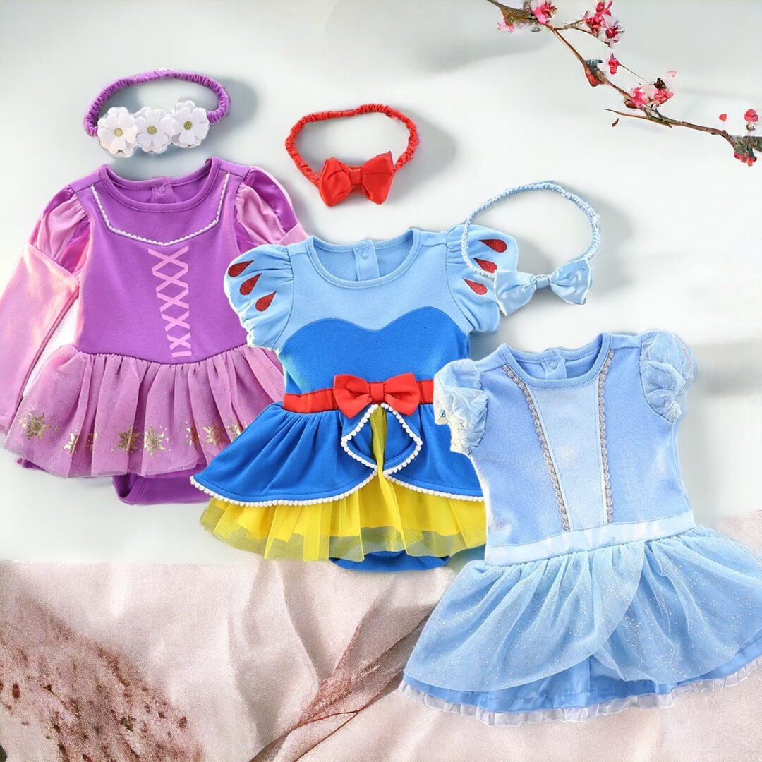 Baby Girl Princess Outfit, Princess Cake Smash Outfit, Princess Baby ...