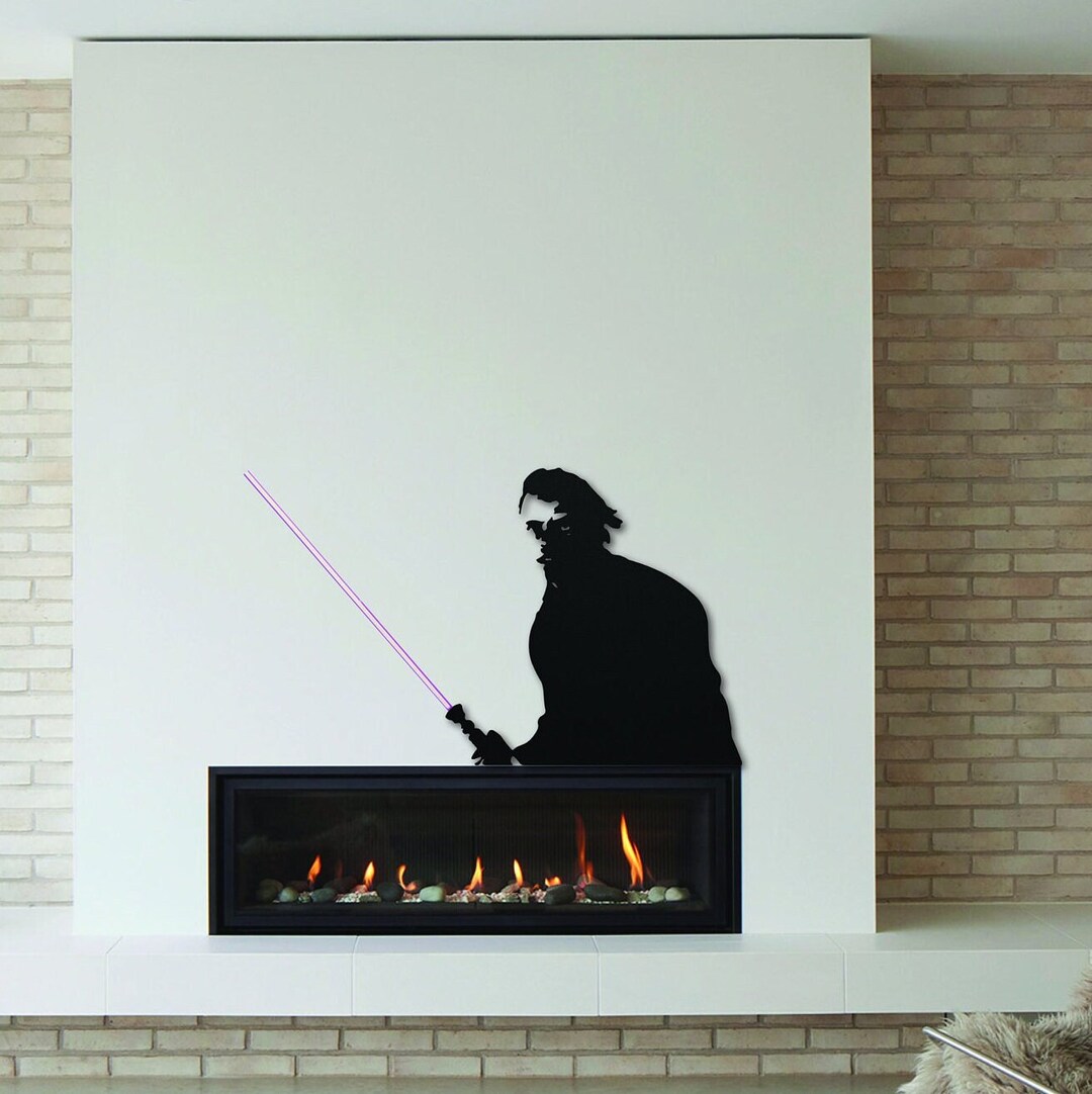 Luke Skywalker Metal Wall Art Lightsaber Metal Decor Star-wars Return ...