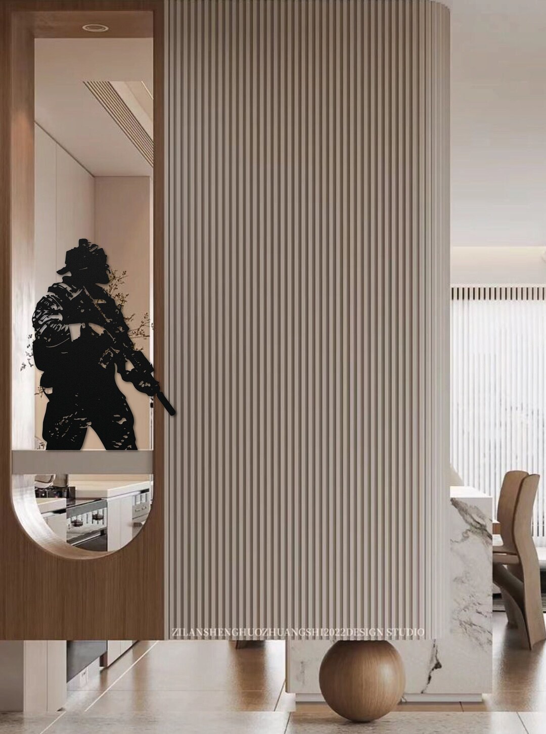Spec Ops Soldier Metal Wall Art Call of Duty Metal Decor Military ...