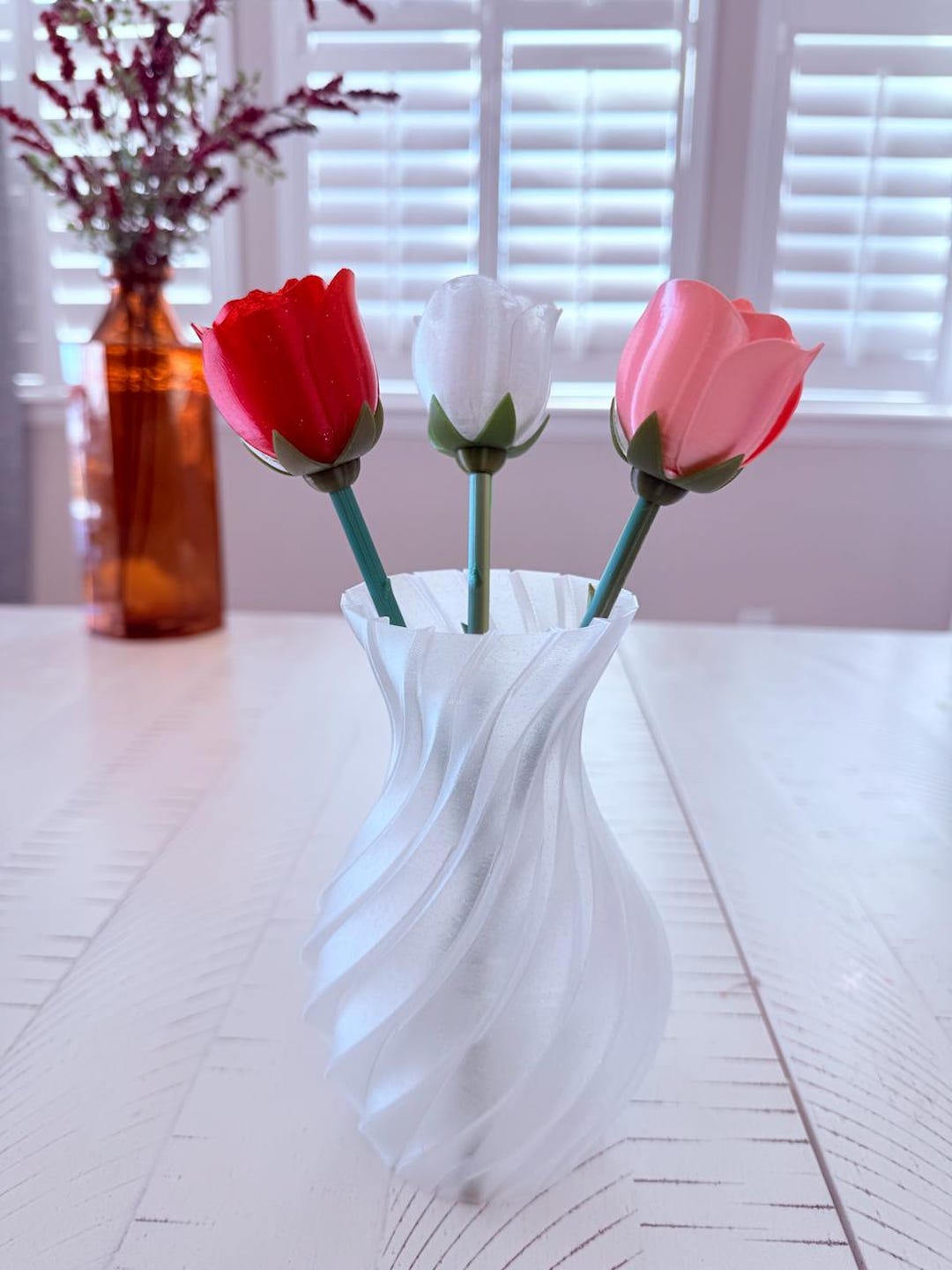 Forever Rose - Eternal Love Gift for Her, Never Dying Rose With Modern ...