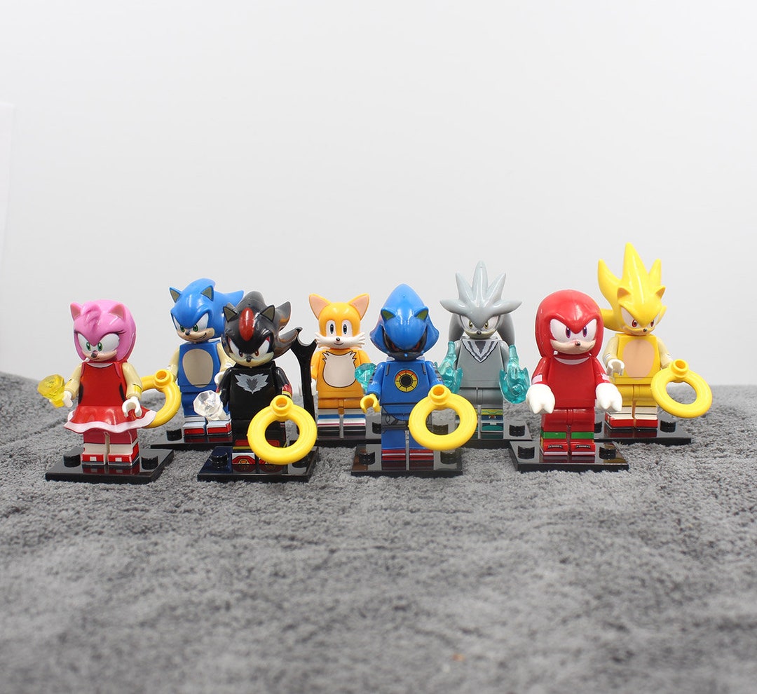 Custom Made Amy Rose Shadow Metal Sonic Knuckles Silver Tails - Etsy