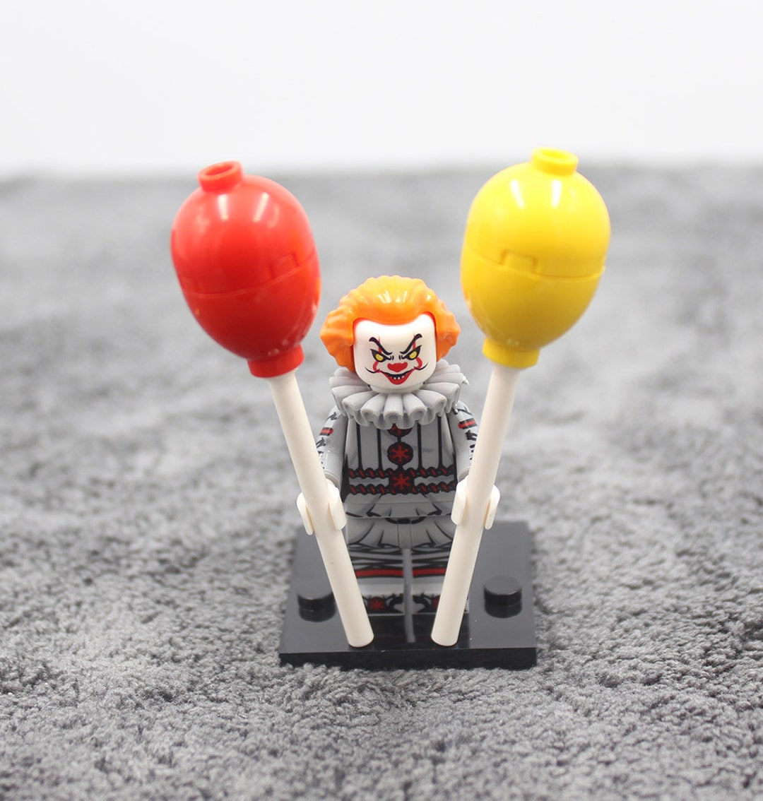 Custom Scary Horror Movie Minifigure Ghost Clown Pennywise for - Etsy