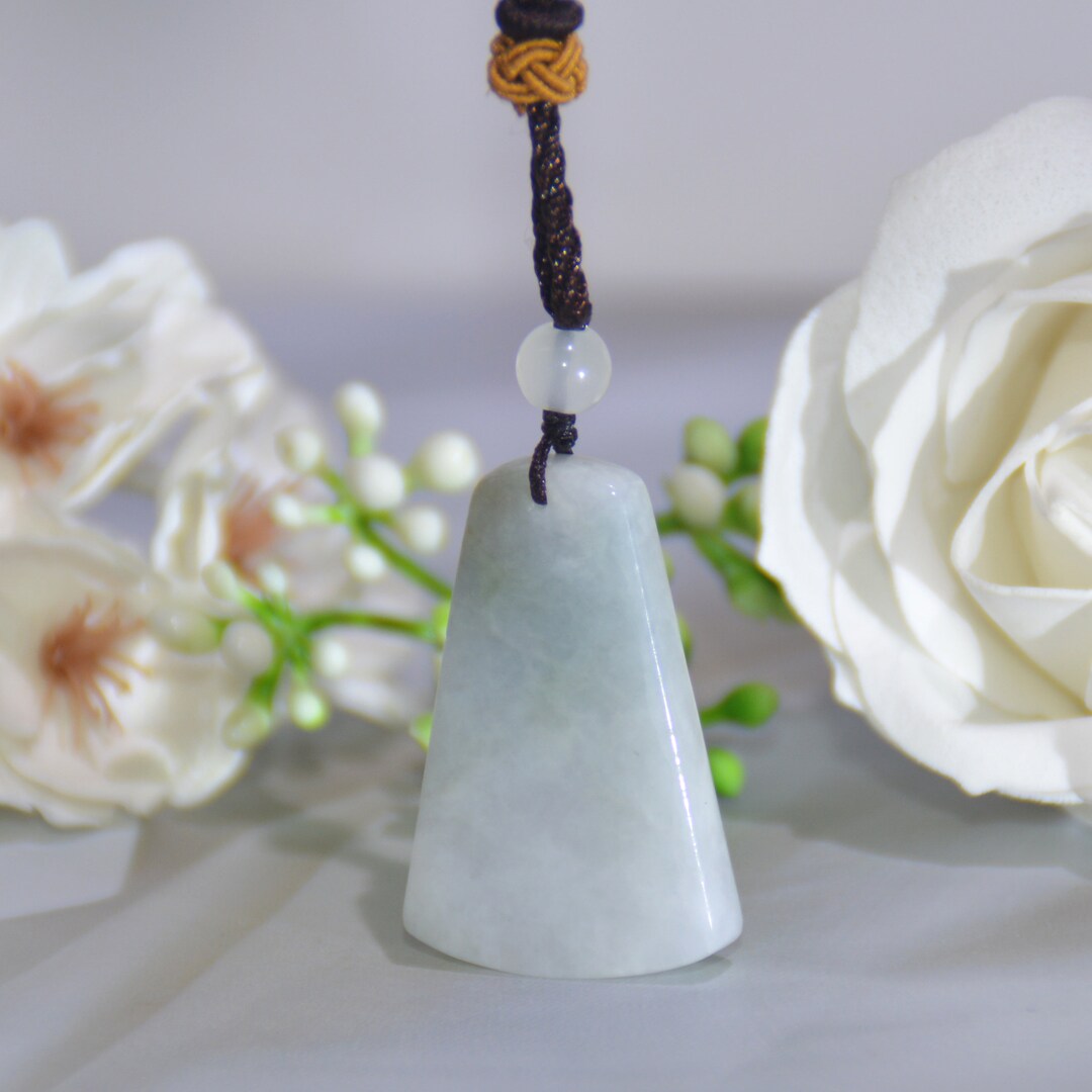 Jade Talisman Pendant, Natural Jade Peace Charm Pendant, Grade A ...