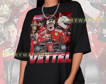 Formula Sebastian Vettel Racing Circuit T Shirt USA Grand Prix - Etsy