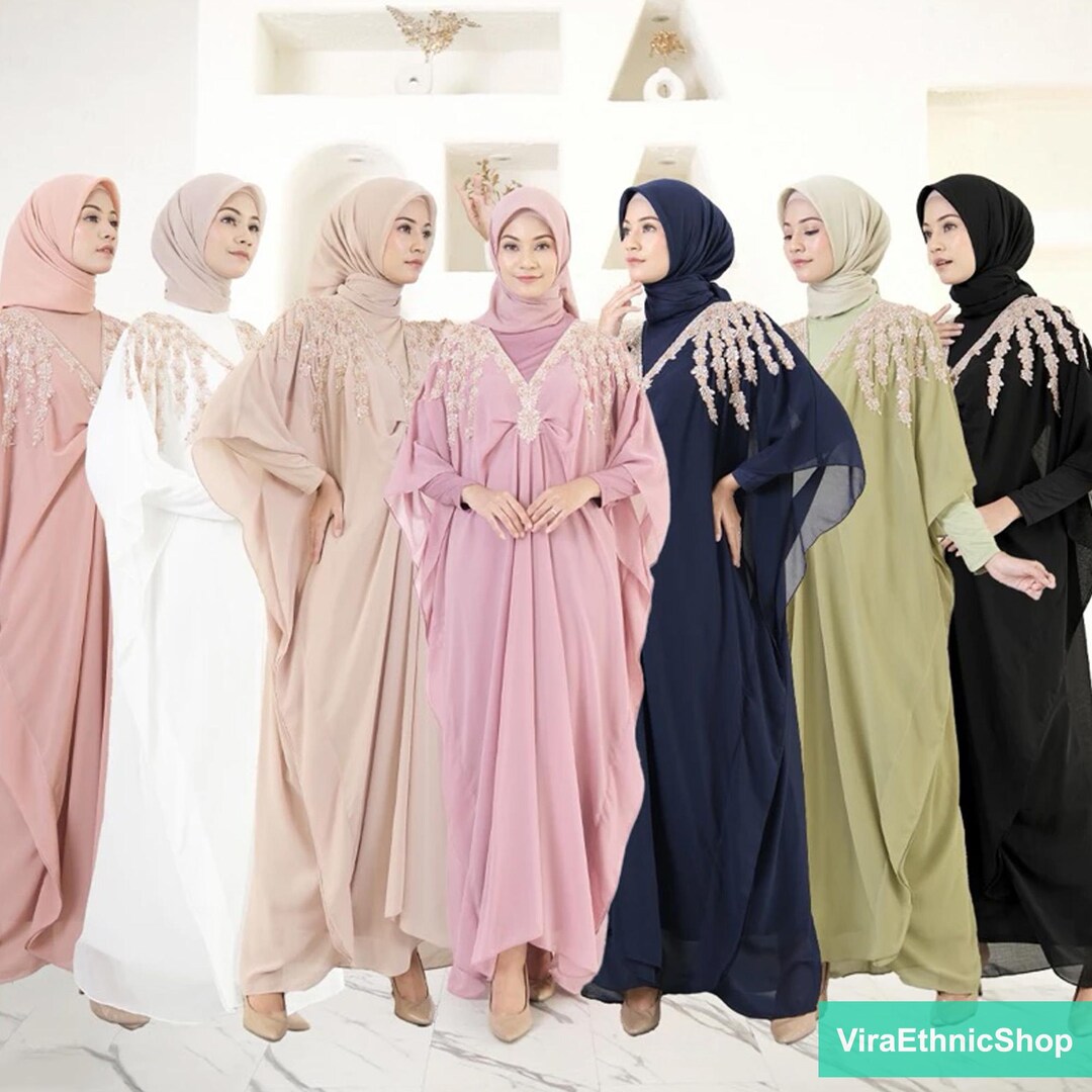 Kaftan Faten Raya Collection: Stunning Beauty for Eid Appearance ...