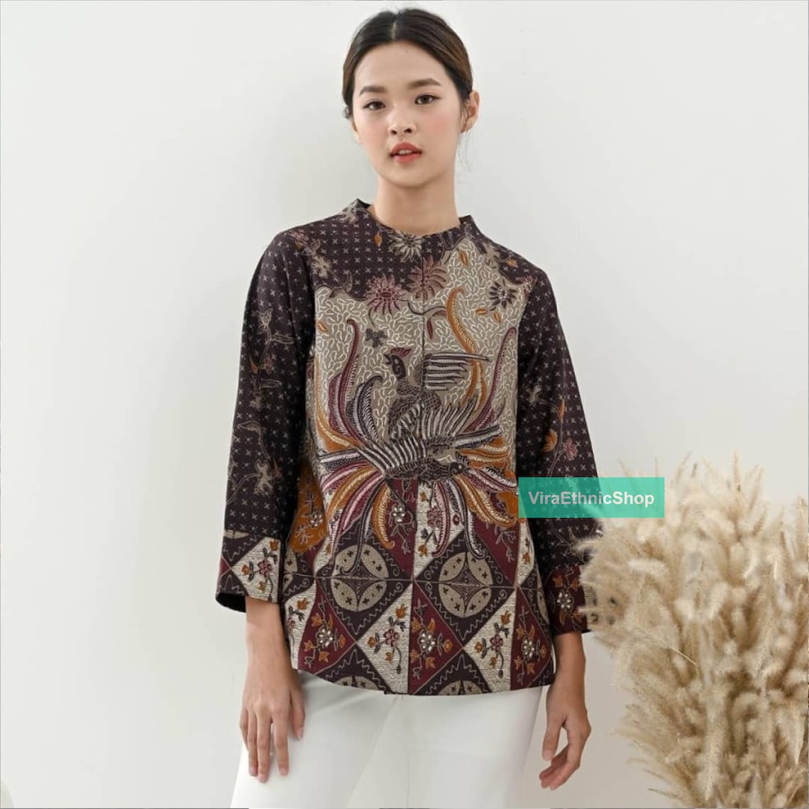 Look Fashionable at Work: Penjuru Batik Premium Batik Tops, Batik Women ...
