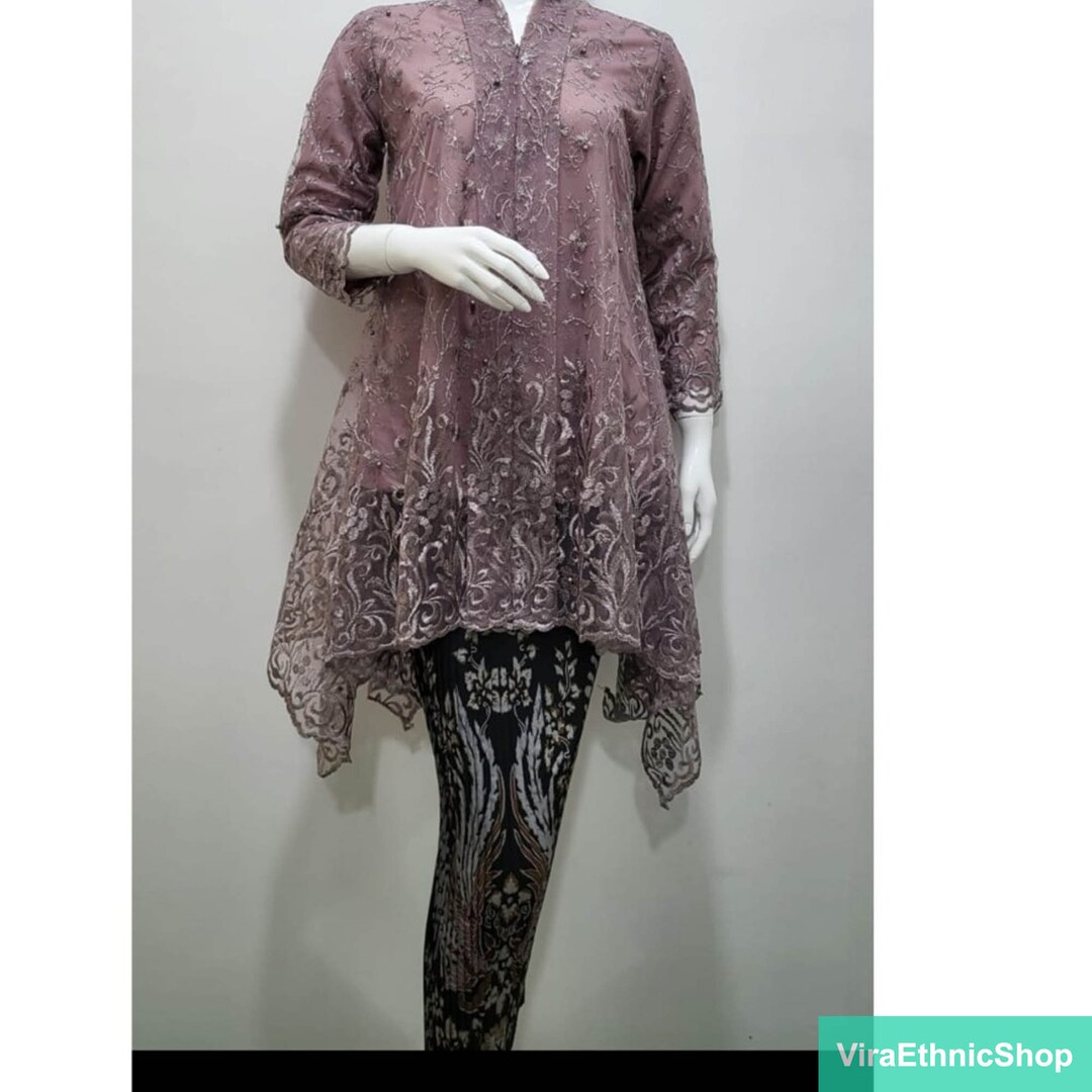 Floy Umbrella Tile Kebaya Suit Modern Elegance for Party Events, Kebaya ...