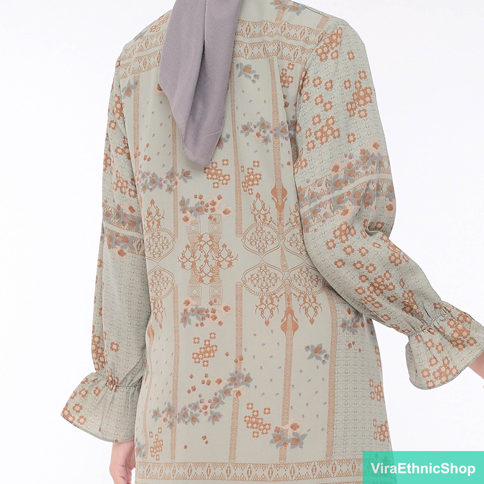 Classy Appearance With the Laiqa Sage Dress: Inspiration From London ...