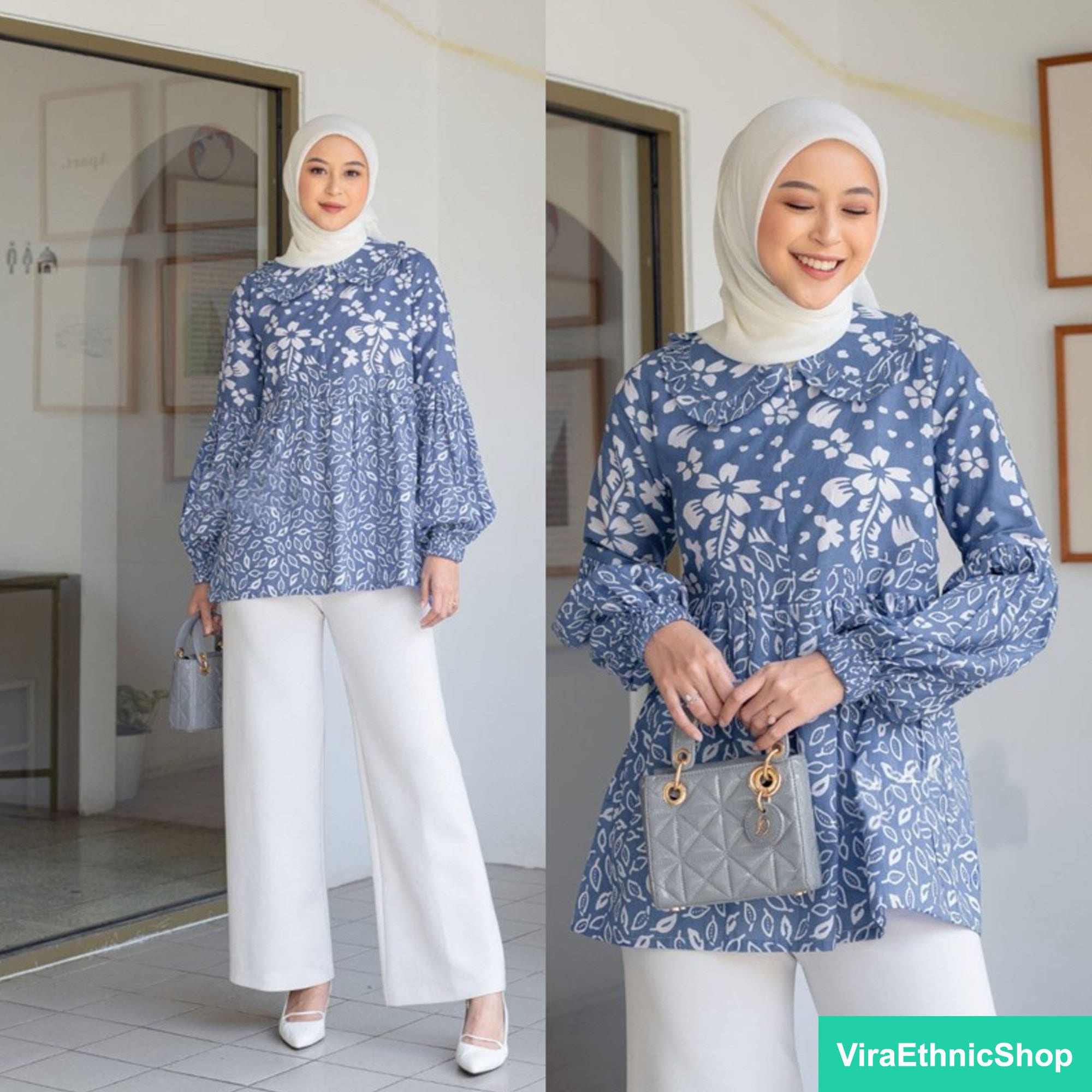 Batik Blouse: Stunning Batik Details for Different Work Styles, Batik ...