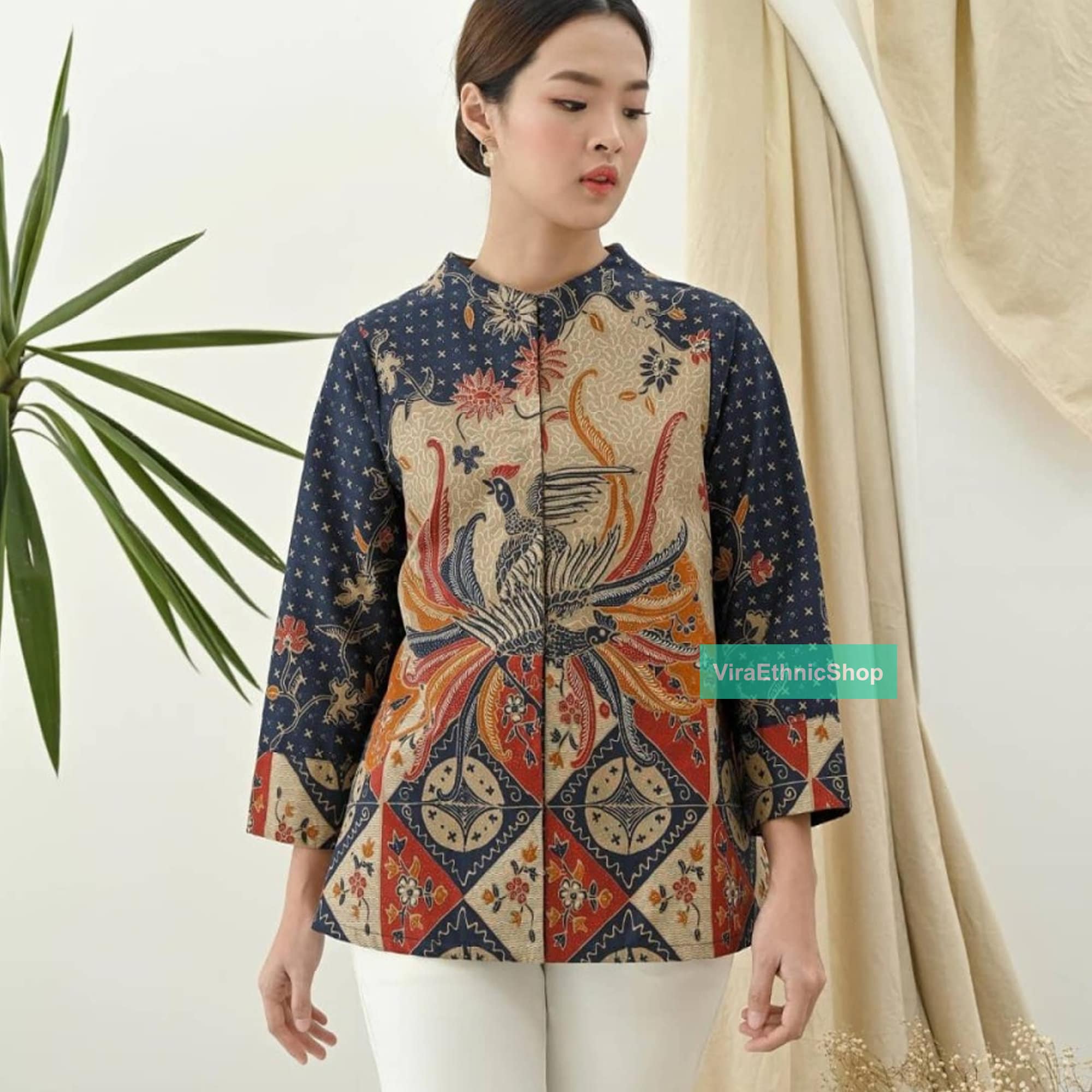Look Fashionable at Work: Penjuru Batik Premium Batik Tops, Batik Women ...