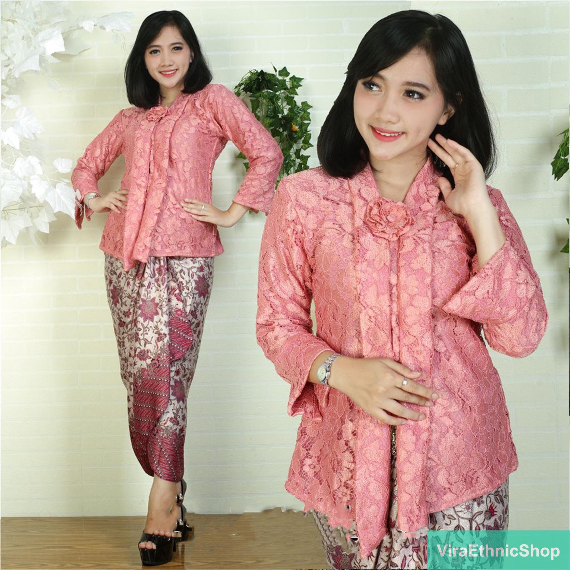 Kebaya Kartini Traditional: Timeless Elegance in Floy Brukat Kutubaru ...
