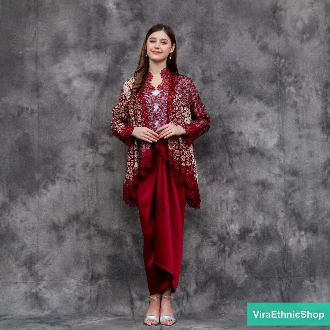 AIRA BATIK Kania Outer – Outer Lace Batik With a Luxurious Touch, Women ...