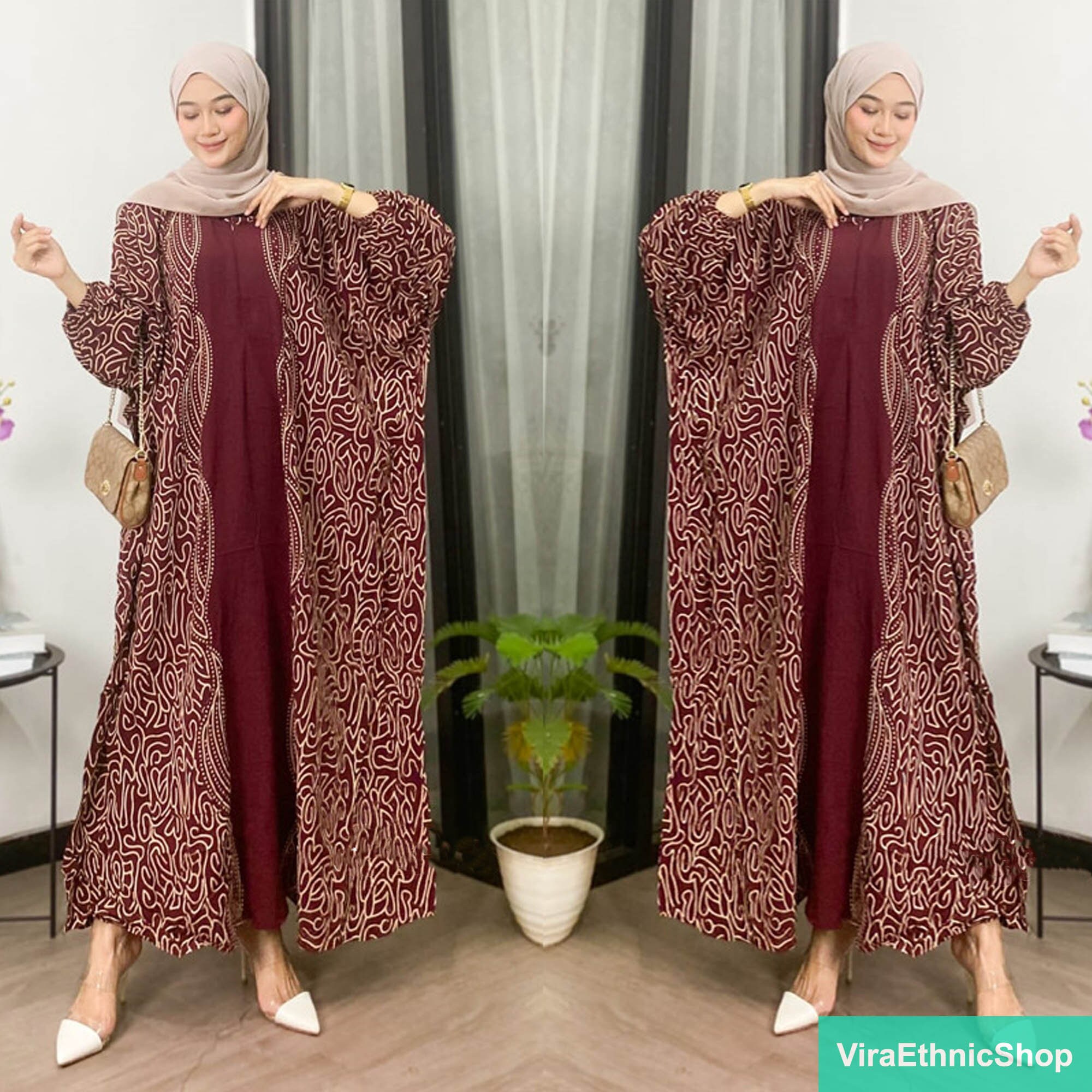 Modern Kaftan Gamis With a Twist Perfect for Fashionable Muslim Women ...