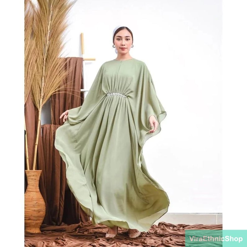 Syakila Kaftan Dress - Stunning Eid With Luxurious Diamond Sequin ...