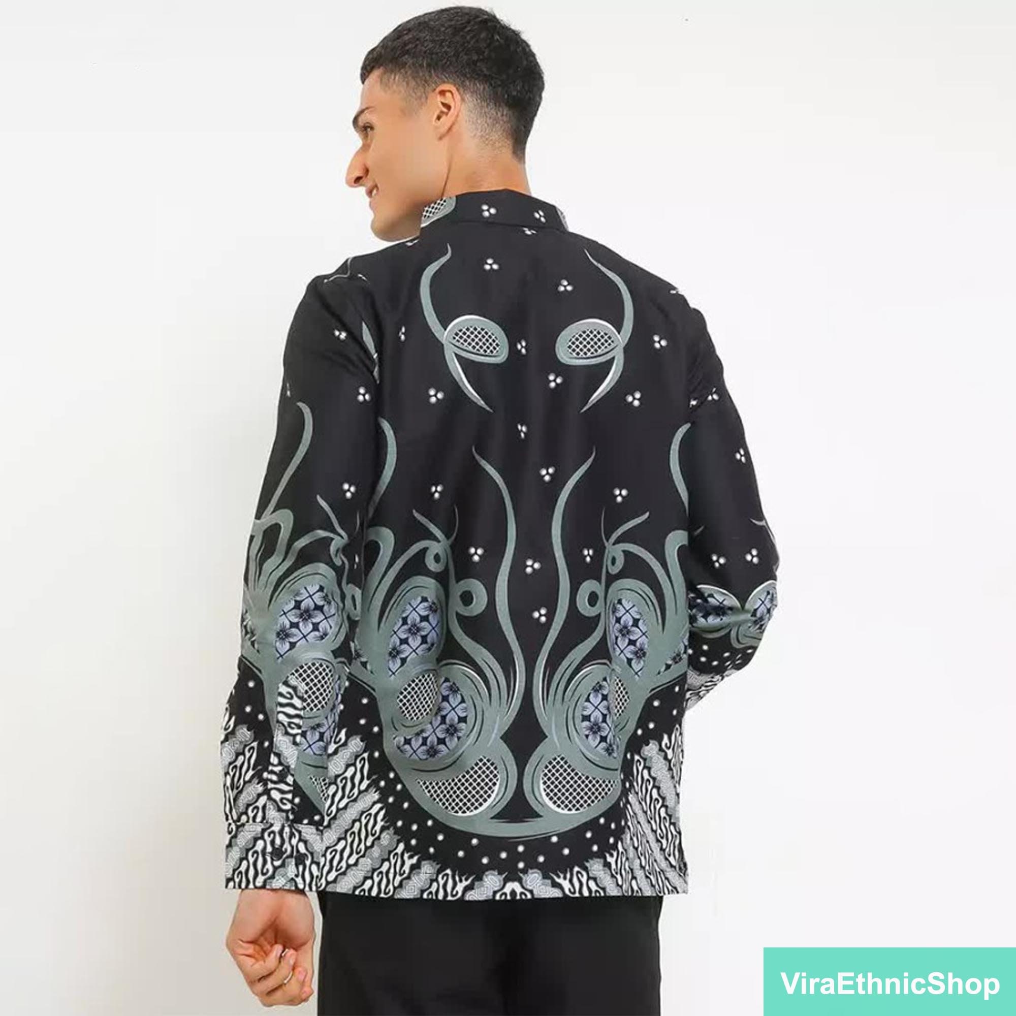 Traditional Feel With a Modern Touch: Zarmish Men's Batik Shirt ...