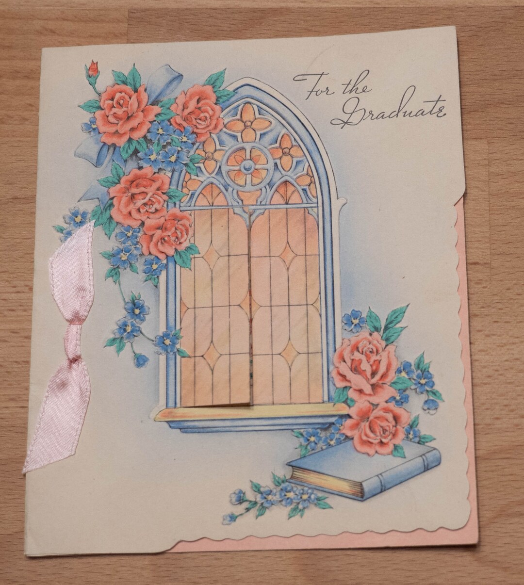 Vintage Graduation Card - Etsy