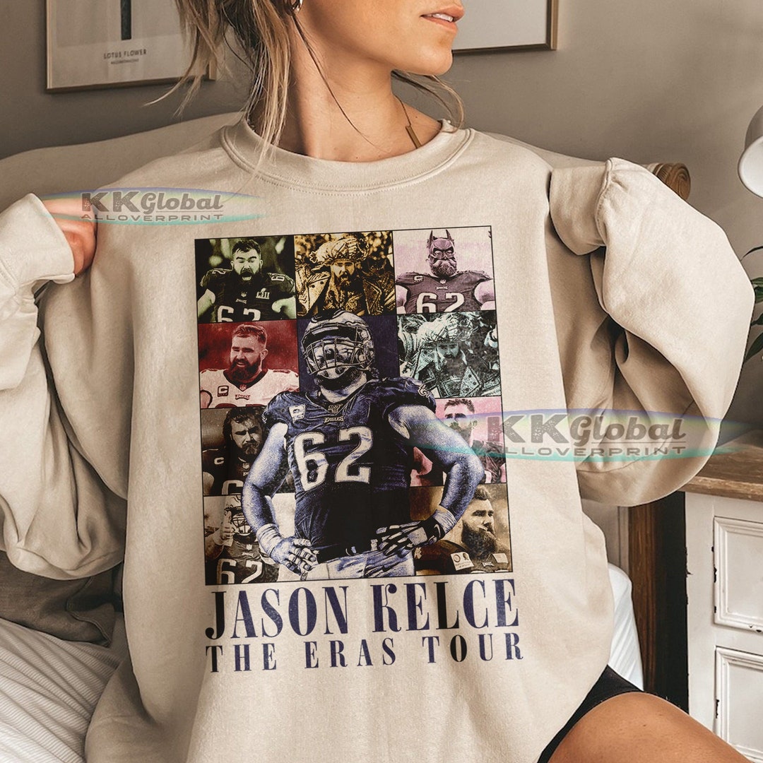 Jason Kelce Eras Tour Tshirt Classic 90s Graphic Tees Unisex - Etsy