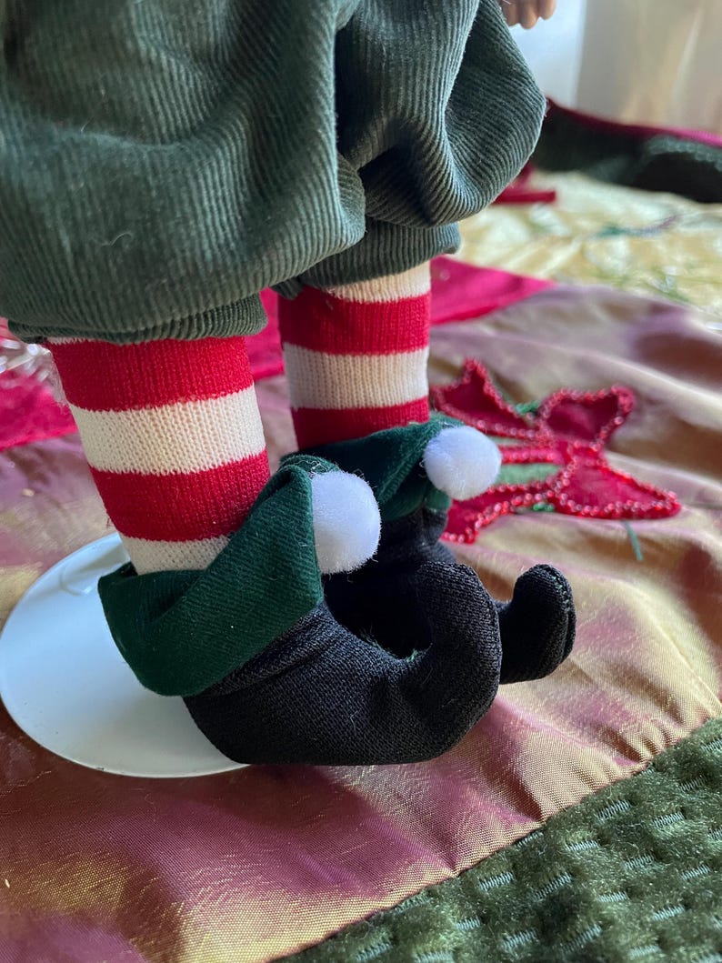 Creepy Elf Doll, Handmade Creepmas Decor - Etsy