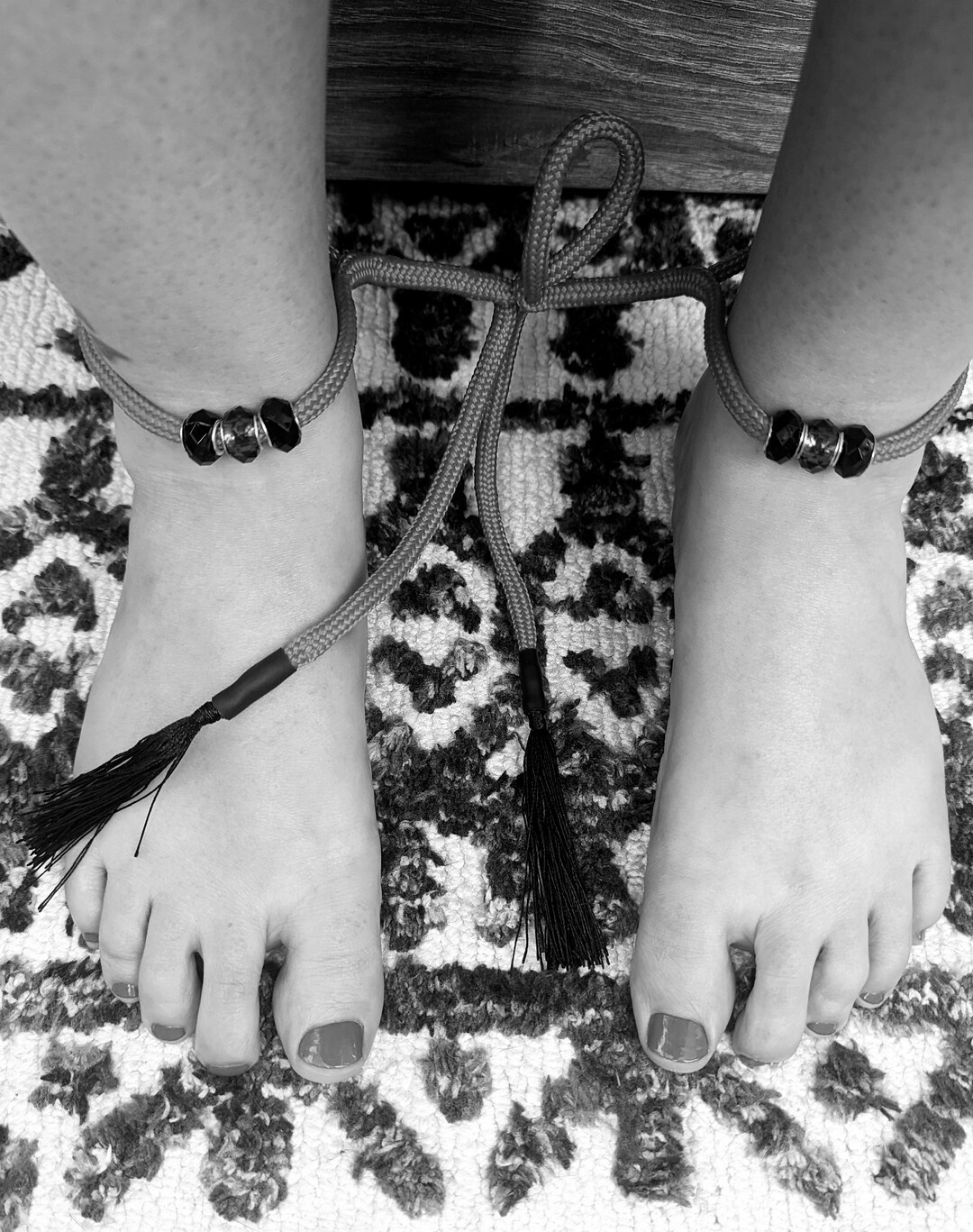 Self Bondage Ankle Cuffs Design Your Own Personalised Rope / BDSM ...