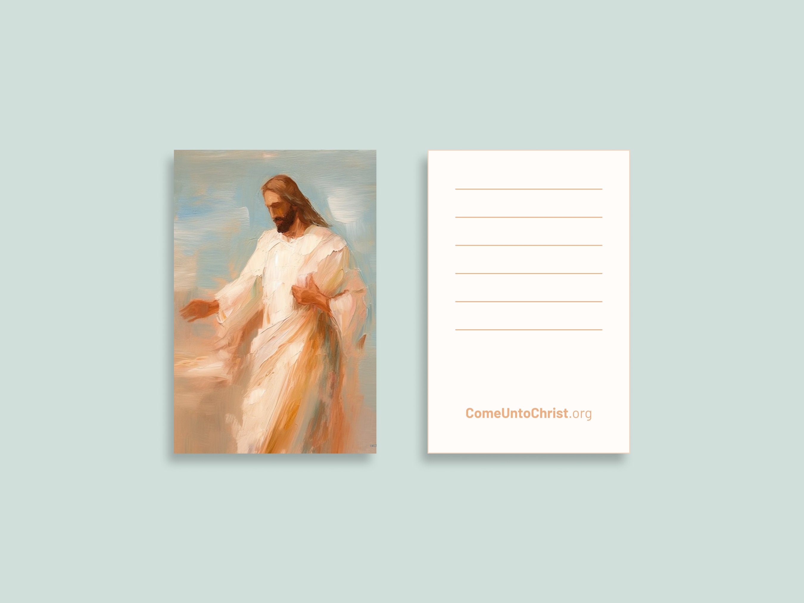 Pocket-sized LDS Jesus Pass-along Cards: Gift for Missionaries - Etsy